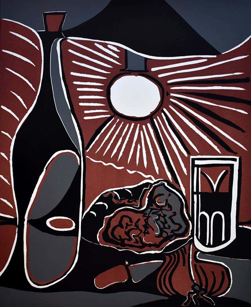 Pablo Picasso The Bottle Of Rum At 1stdibs
