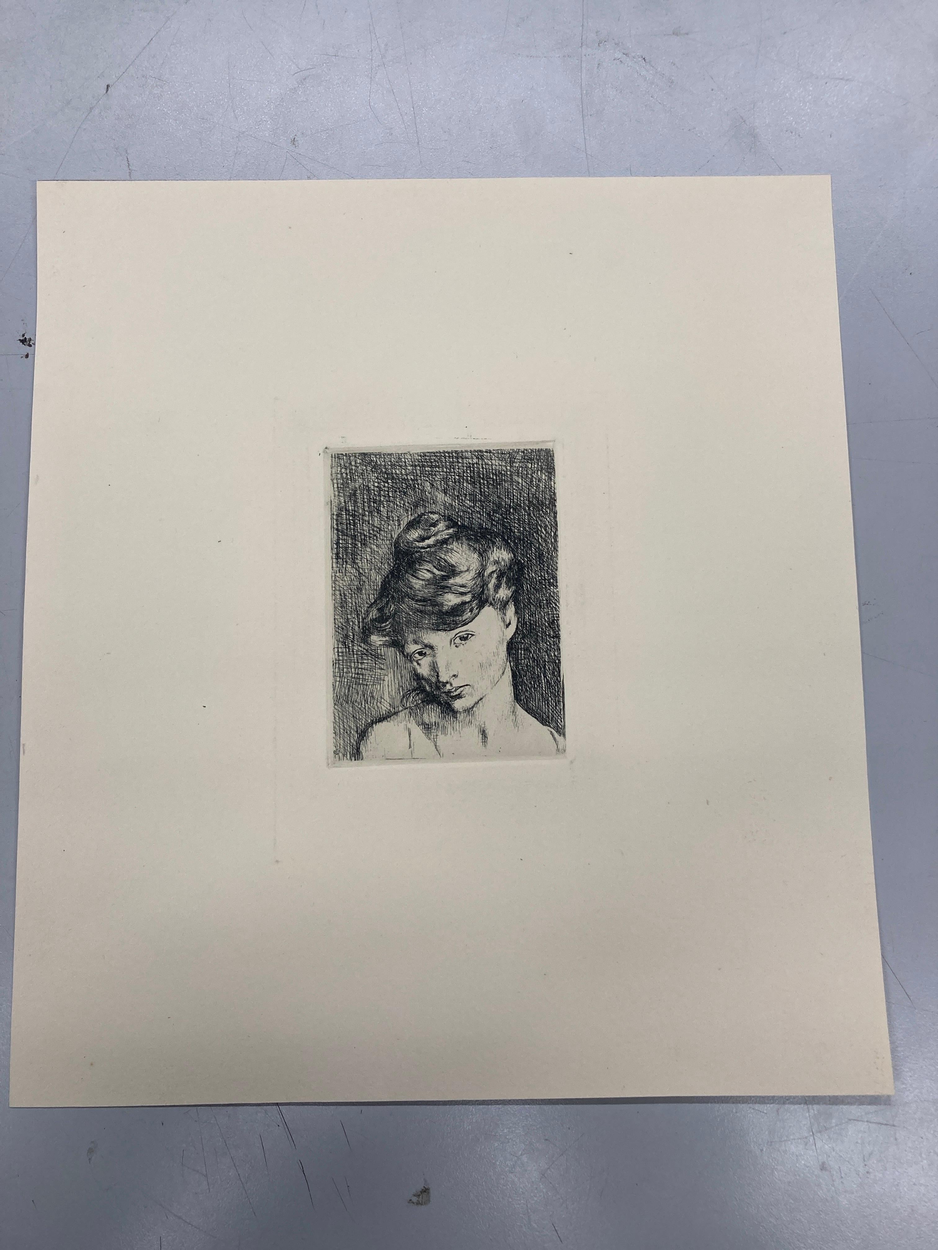 Pablo Picasso - Tête de Femme (Madeleine) at 1stDibs | madeleine ...