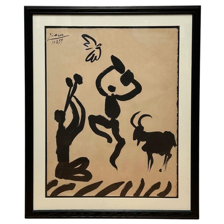 Pablo Picasso - "The Dance of the Shepherds" Original Lithograph by ...