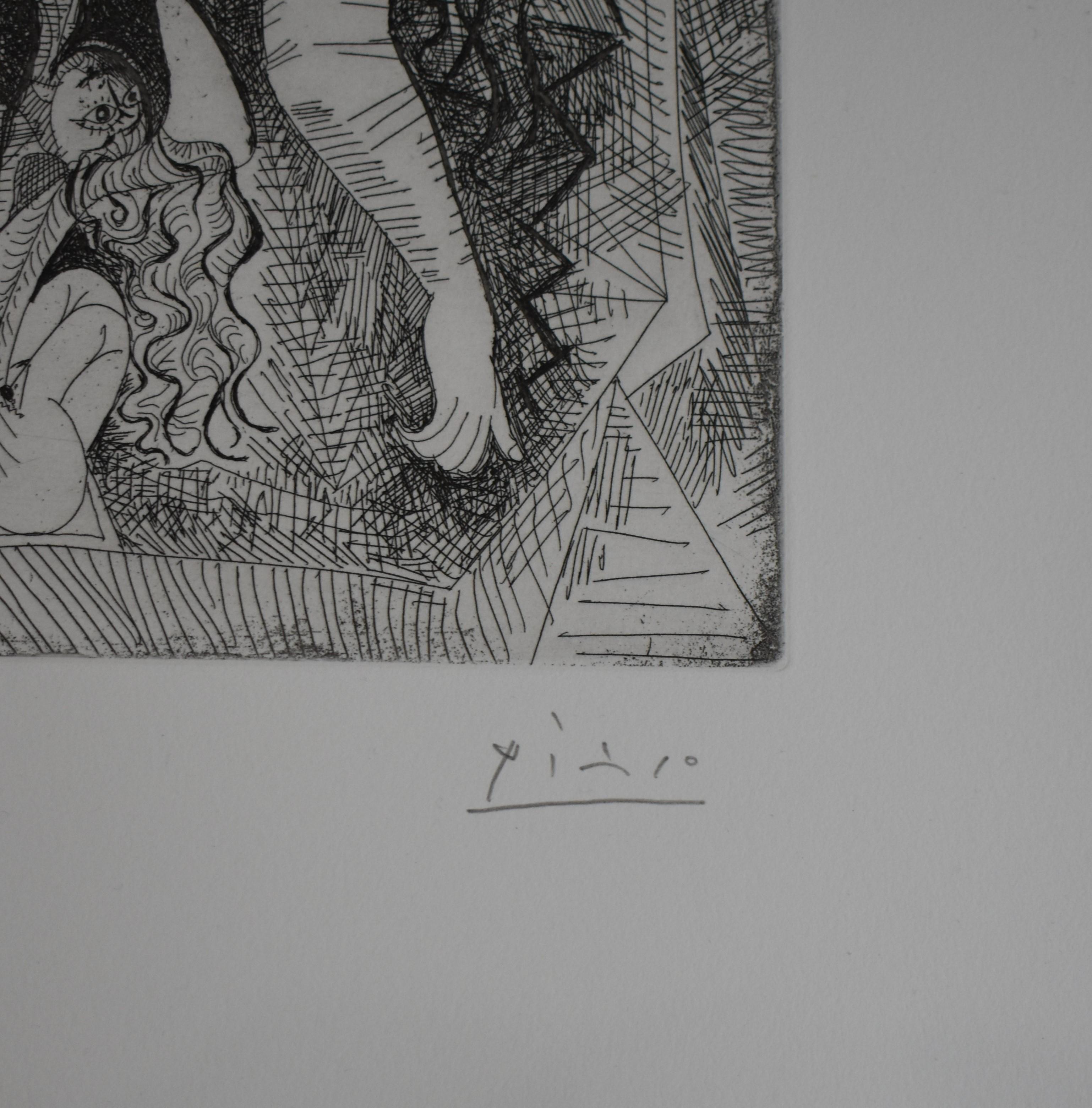 Pablo Picasso - The Sailor’s Dream – Women in every Port, from: Series ...