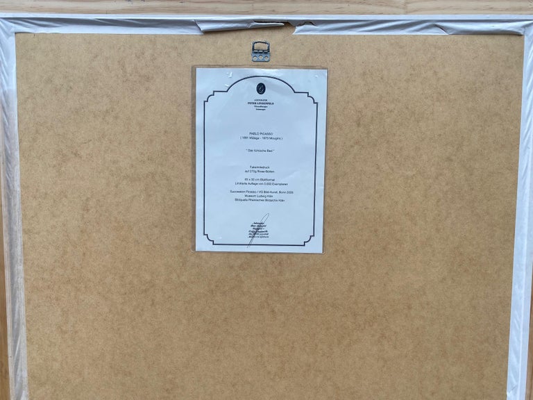 Pablo Picasso - Turkish Bath - lithograph from Pablo Picasso, nude ...