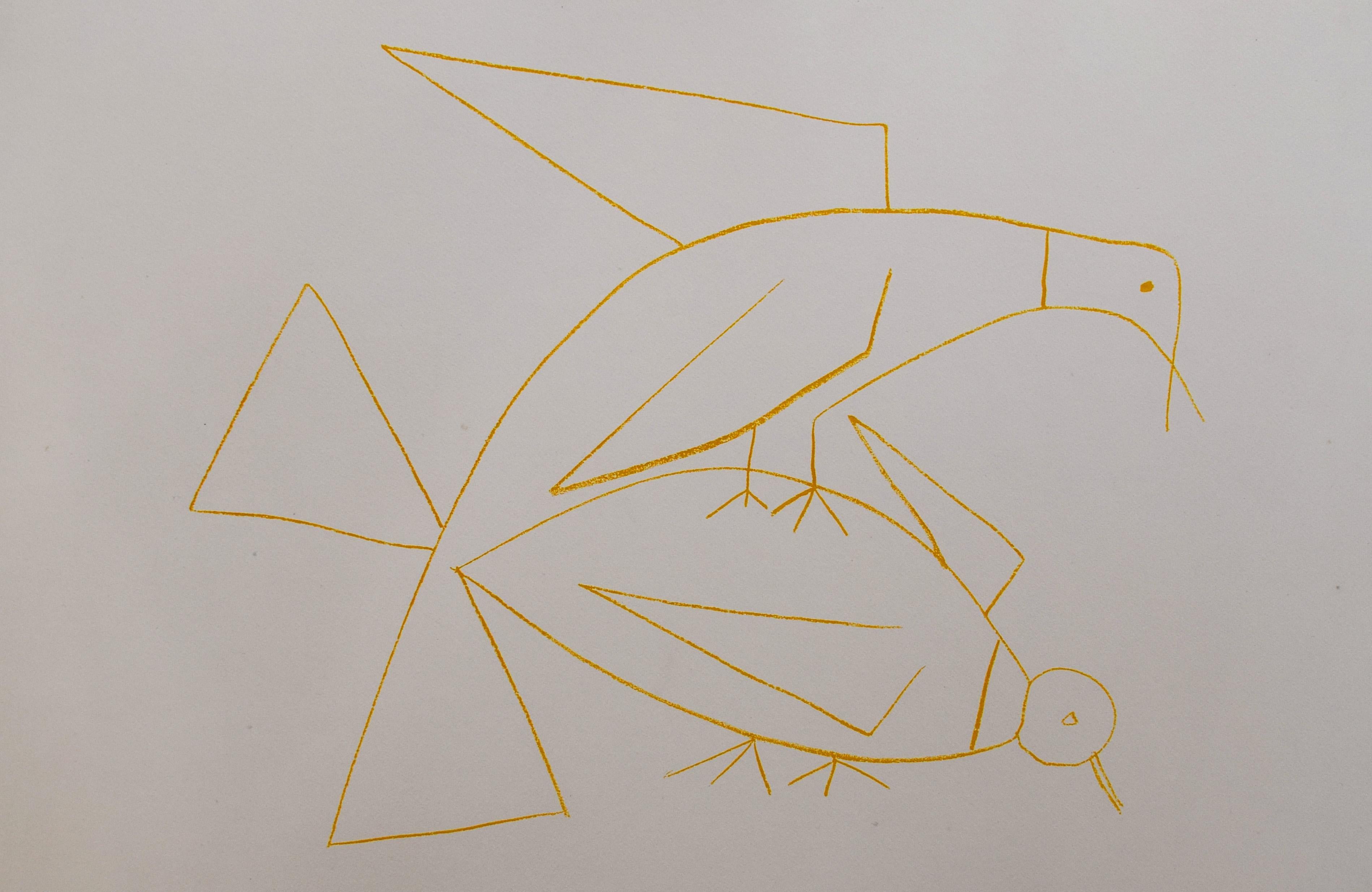 Pablo Picasso - Two Turtle-Doves II - Spanish Dove Peace For Sale at ...