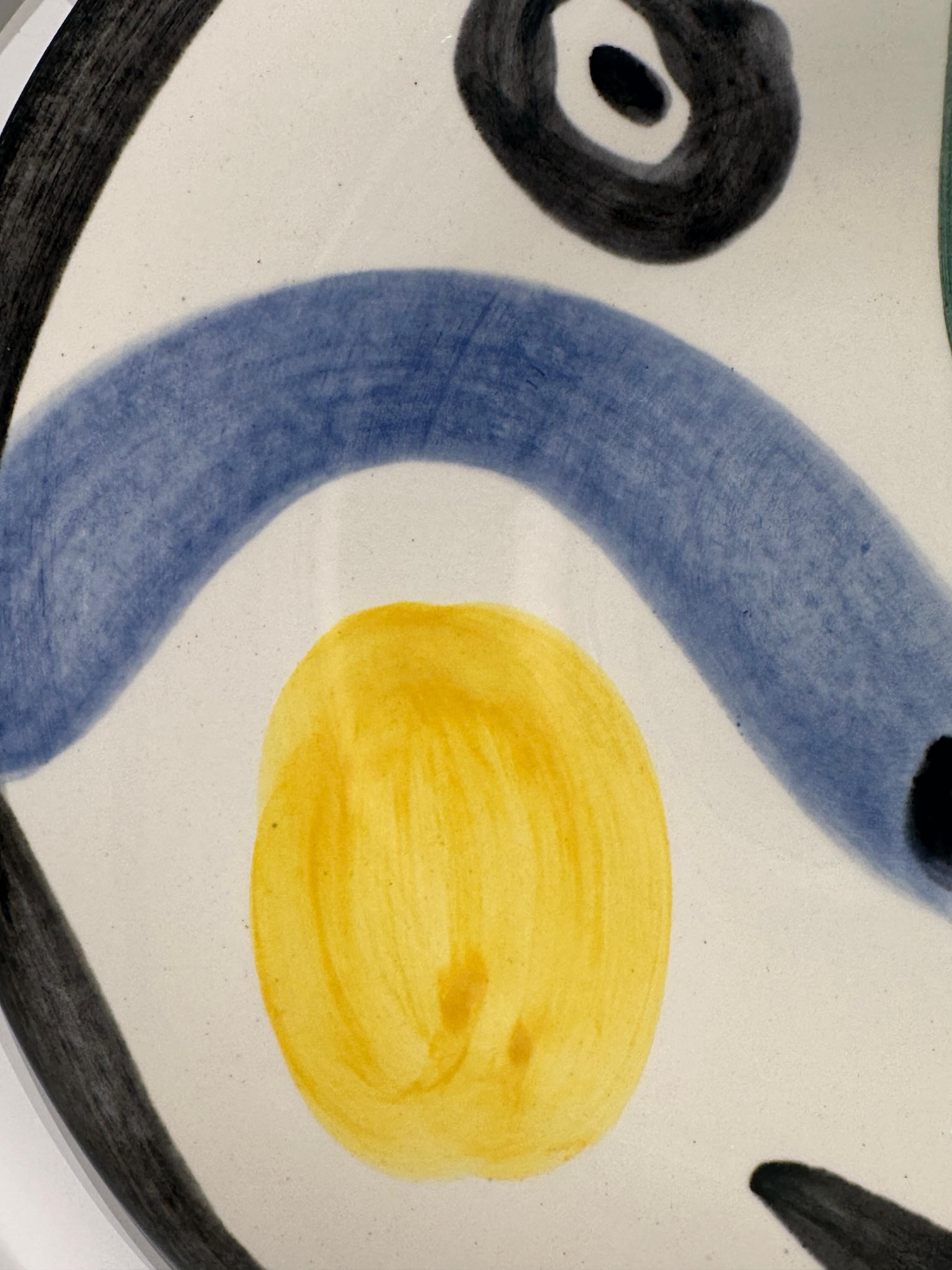 Pablo Picasso - Visage no.130, Picasso, 1960's, Ceramic, Multiples ...