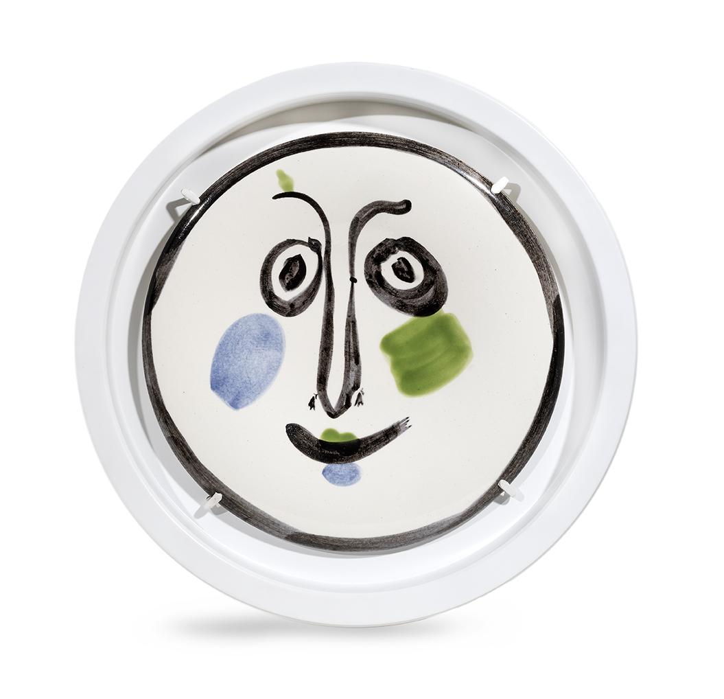 Pablo Picasso - Visage no.130, Picasso, 1960's, Ceramic, Multiples ...