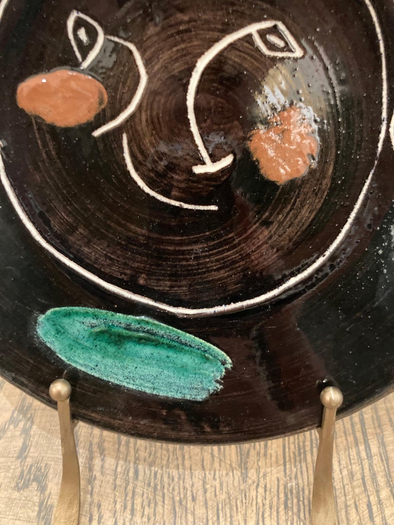 Pablo Picasso - Visage noir, Pablo Picasso, Plate, Design, 1940's ...