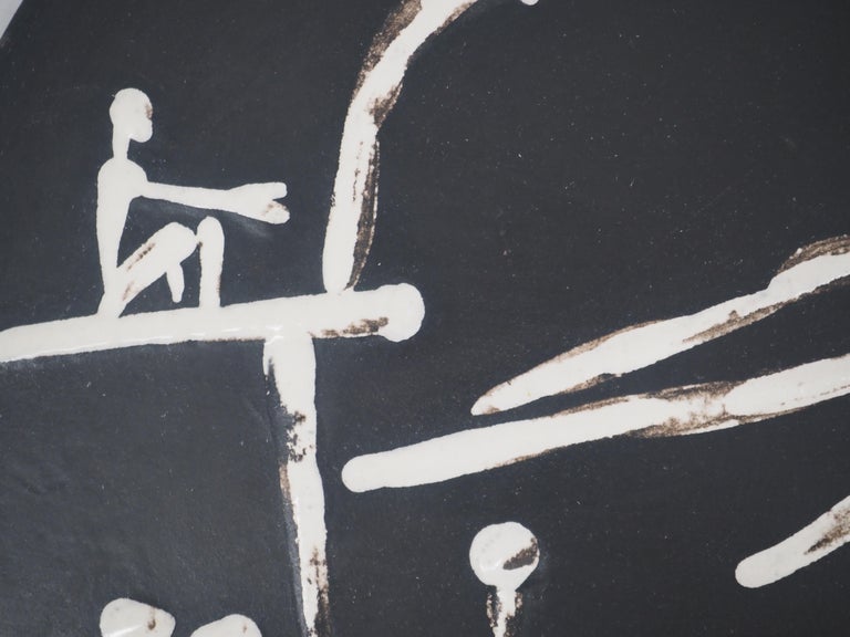 Pablo Picasso - Beach Scene : Bathers - Original Ceramic MADOURA ...