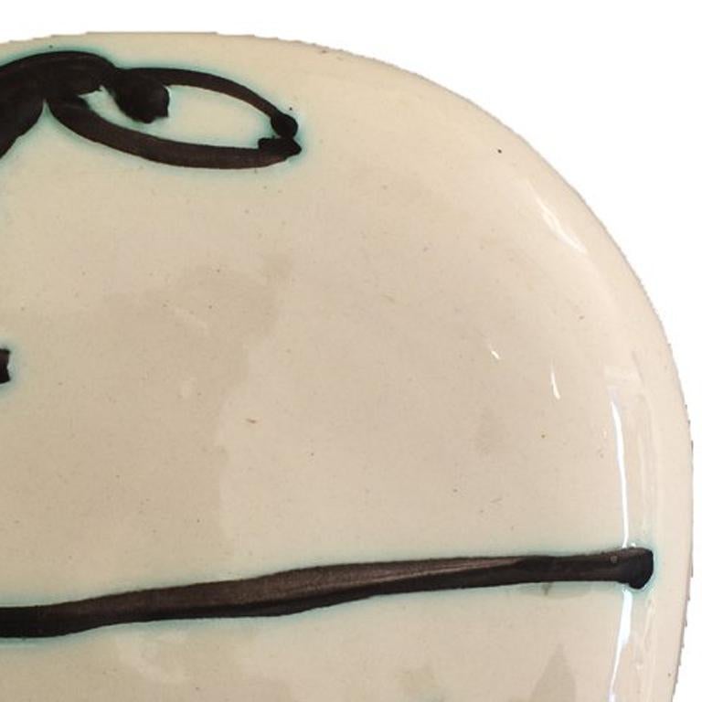 Pablo Picasso - Divers Plongeurs - Ceramic Plate Madoura Spanish at 1stDibs