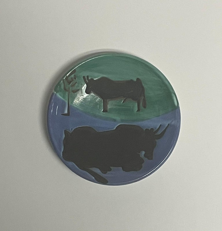 Pablo Picasso - "Madoura Toros" For Sale at 1stDibs
