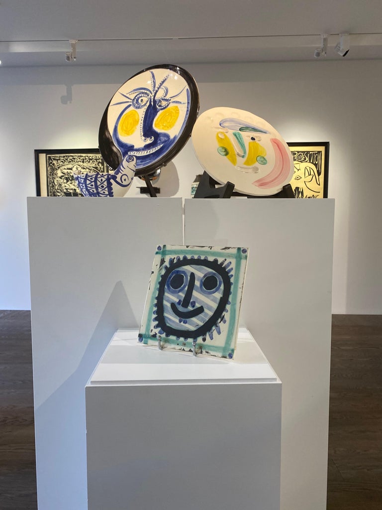 Pablo Picasso - Mask, Pablo Picasso, 1950's, Ceramic, Sculpture, Post ...