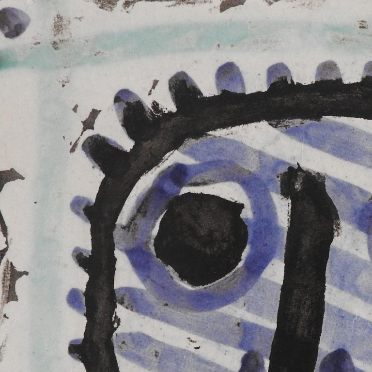 Pablo Picasso - Mask (Ramie 311), Ceramic Tile by Picasso 1956 For Sale ...