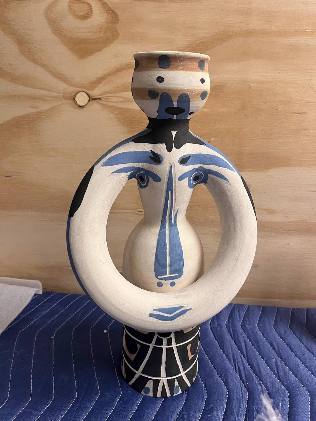 Pablo Picasso - Pablo Picasso Madoura Ceramic Pitcher 'Lampe femme ...