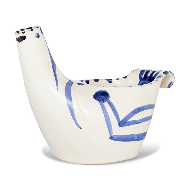 Pablo Picasso - Pablo Picasso Madoura Ceramic Vessel 'Sujet colombe ...