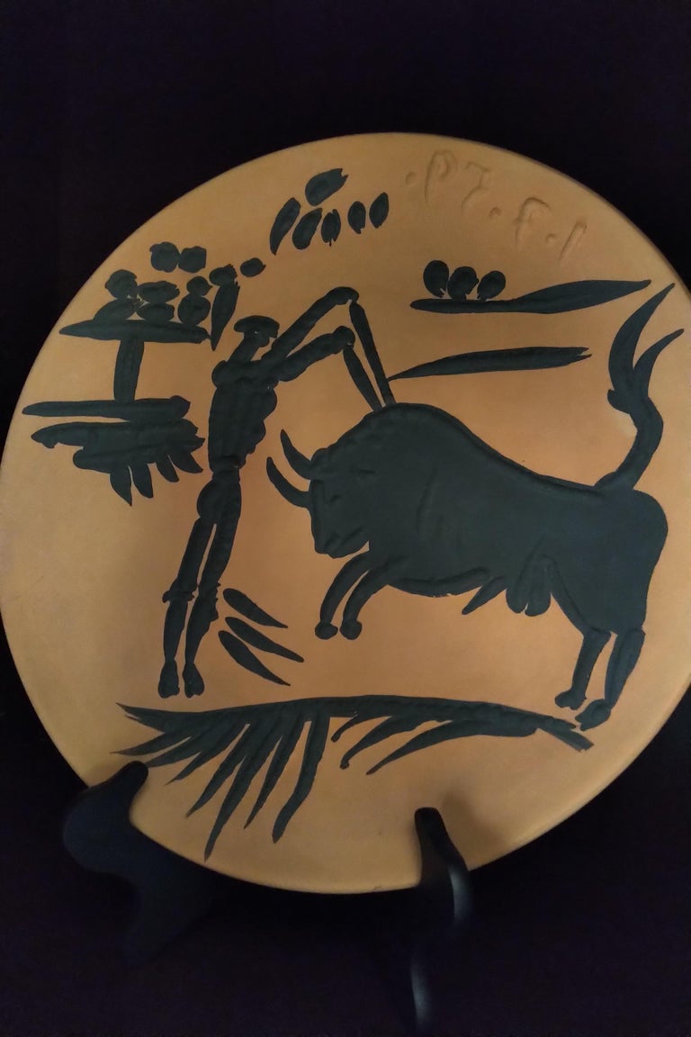 Pablo Picasso - Picasso Madoura Ceramic A.R. 427 Banderilleros For Sale ...