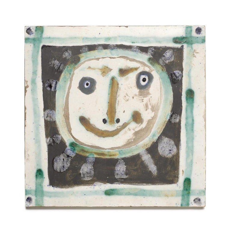 Pablo Picasso - Tête Solaire, Pablo Picasso, Unique Ceramic, 1950''s ...