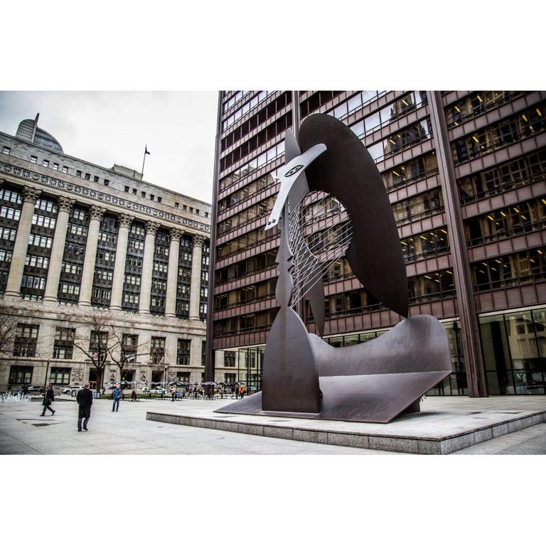 Pablo Picasso - "Untitled (Maquette of the Chicago Sculpture)" by ...