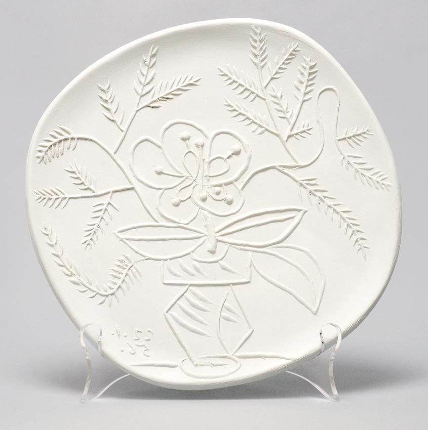 Pablo Picasso - Mask (Ramie 311), Ceramic Tile by Picasso 1956 For Sale ...