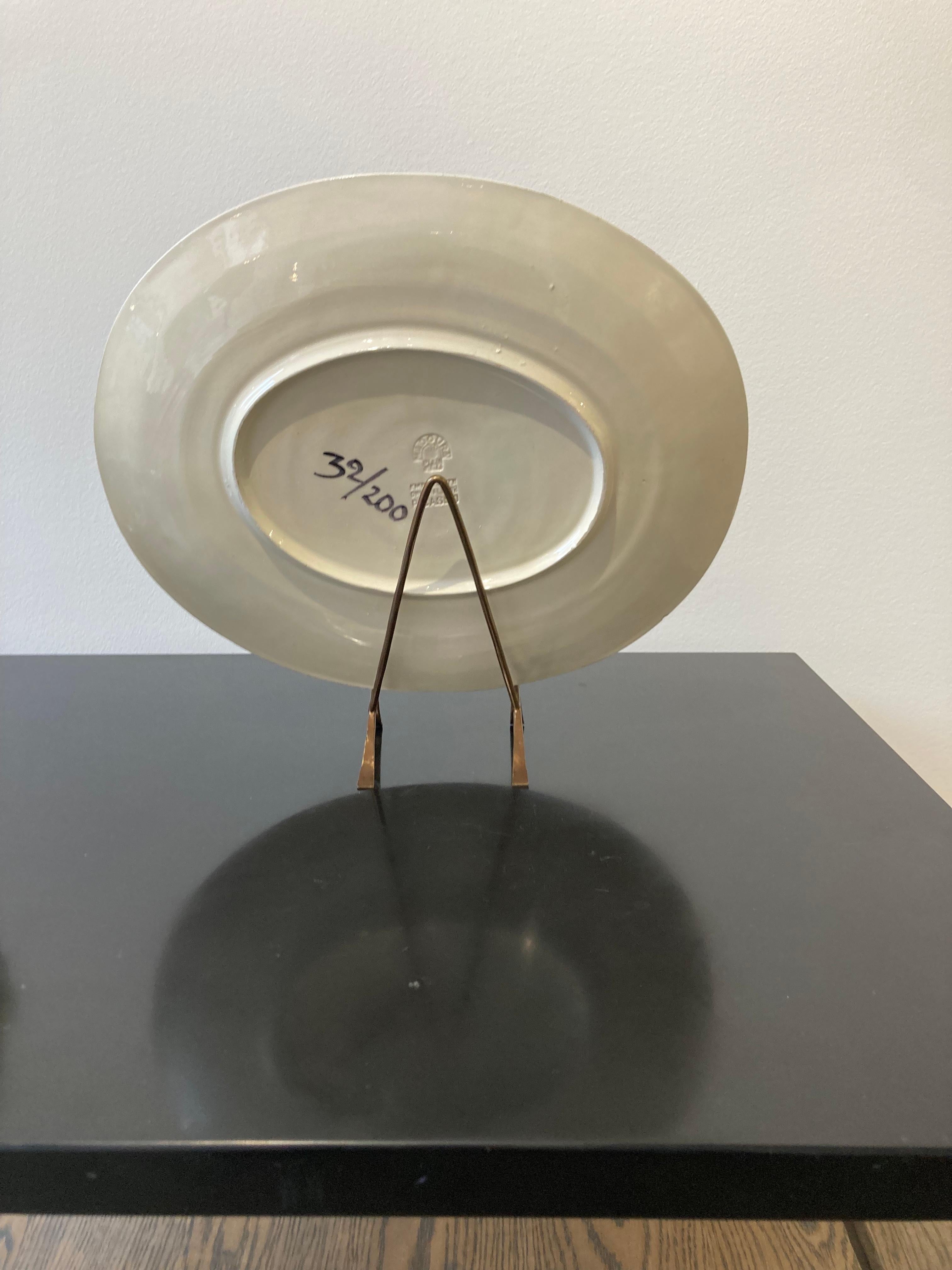 Pablo Picasso - Visage dans un ovale, Picasso. 1950's, Edition, Plate ...