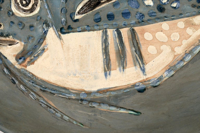 Pablo Picasso Unique Plat Poisson Ceramic Platter, 1952 For Sale at ...