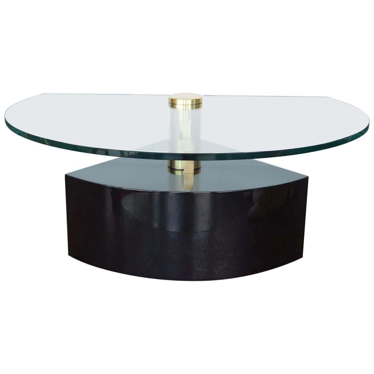 Coffee Table by Pace Collection Waterfall Design For Sale at 1stDibs
