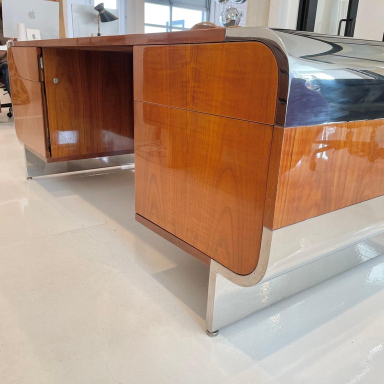 Pace Collection Desk by Leon Rosen, 1974, USA For Sale at 1stDibs