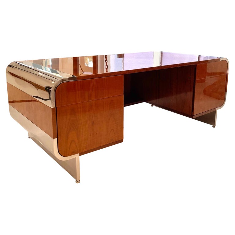 Pace Collection Desk by Leon Rosen, 1974, USA For Sale at 1stDibs