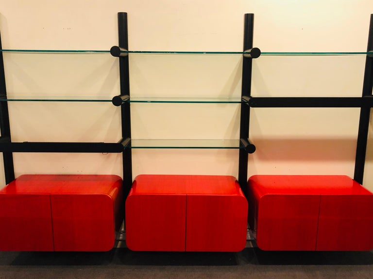 Pace Collection "Obra" Wall Unit Janet Schwietzer, Three Section ...