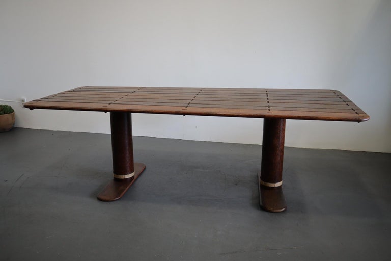 Pacific Green “Messina” Dining Table For Sale at 1stDibs