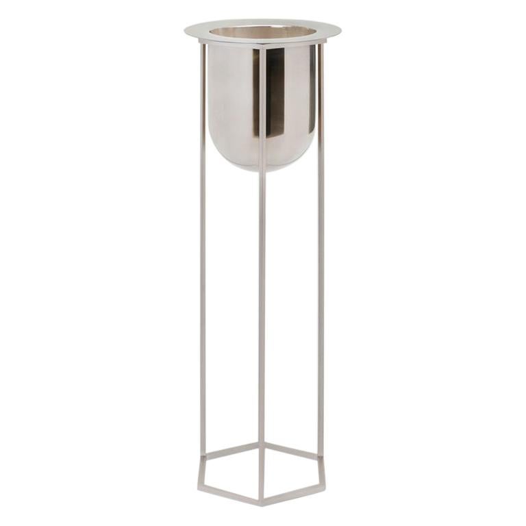 Pacific Height Wine Chiller by Yabu Pushelberg in Smoked Brass For Sale ...