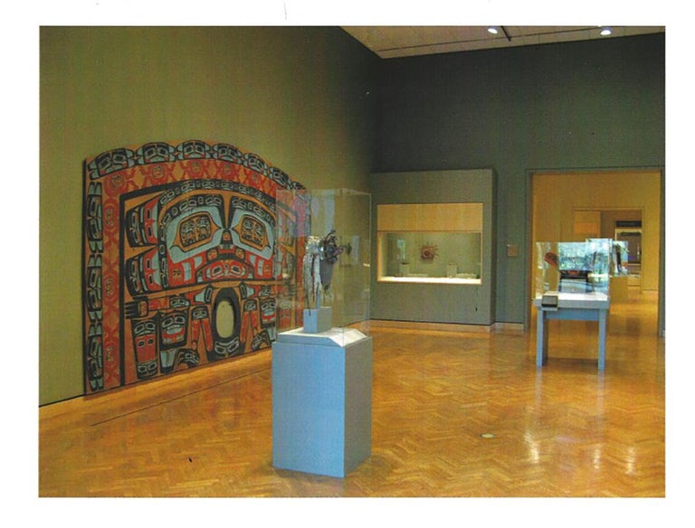 Pacific Northwest Tlingit Whale House Rain Wall from Donald Judd Estate ...