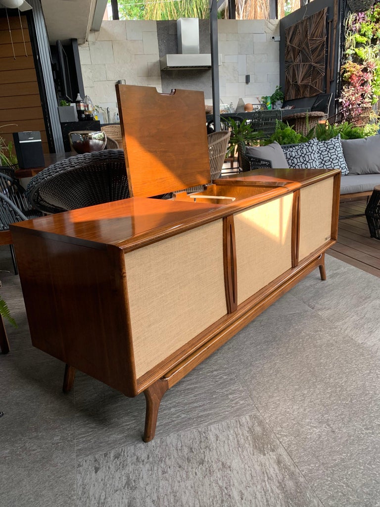 Packard Bell Mid-Century Modern Stereo Record Console at 1stDibs ...