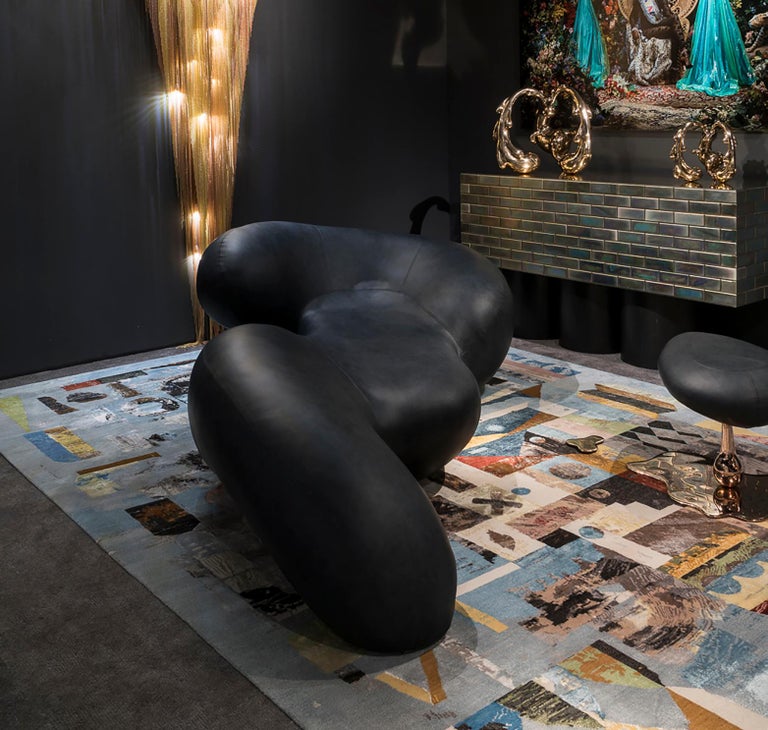 Paco Pakdoust and John Murray, "Oust" Hand Knotted Art Carpet For Sale ...