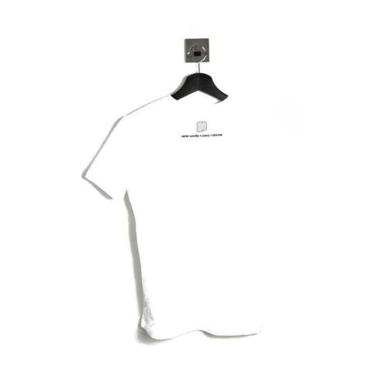 Paco Rabanne Pink She Font Slim Fit Tee White, Size XS For Sale at 1stDibs