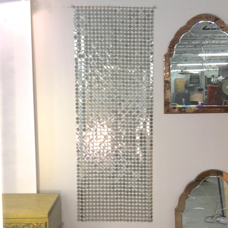 Paco Rabanne Silver Disk Space Curtain at 1stDibs | paco rabanne space ...