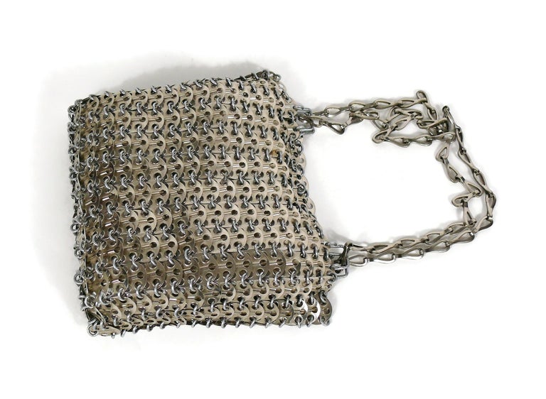 Paco Rabanne Vintage Iconic 1969 Metal Chain Mail Bag For Sale at ...