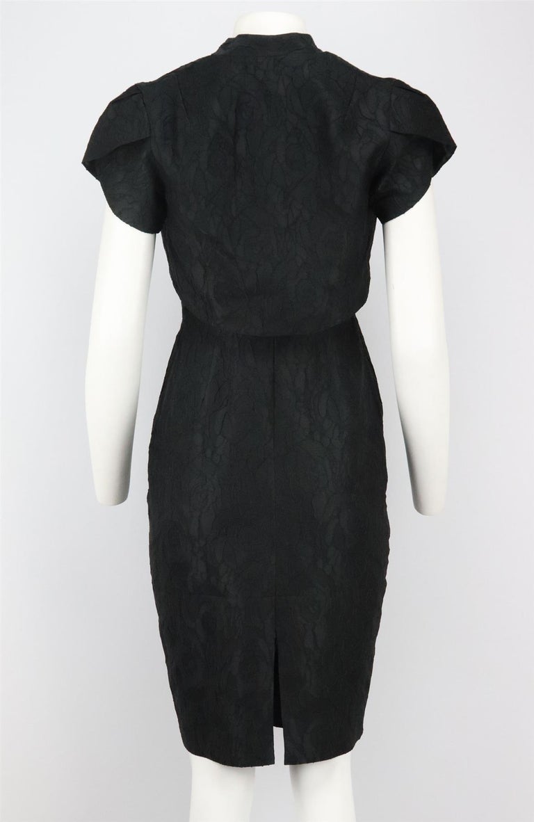 Paddy Campbell Vintage Bow Detailed Crepe Dress And Jacket UK 10 For ...