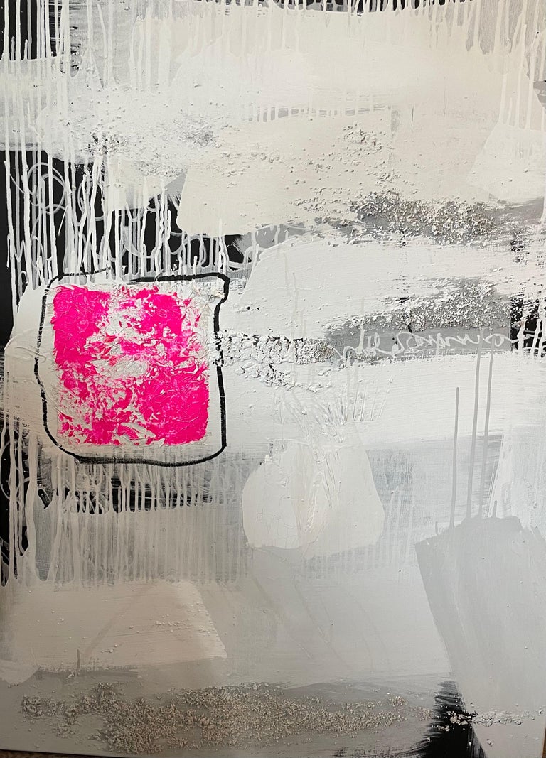 Paddy Cohn - Steam Punk, Mixed Media Art on Canvas , Abstract Pop of ...