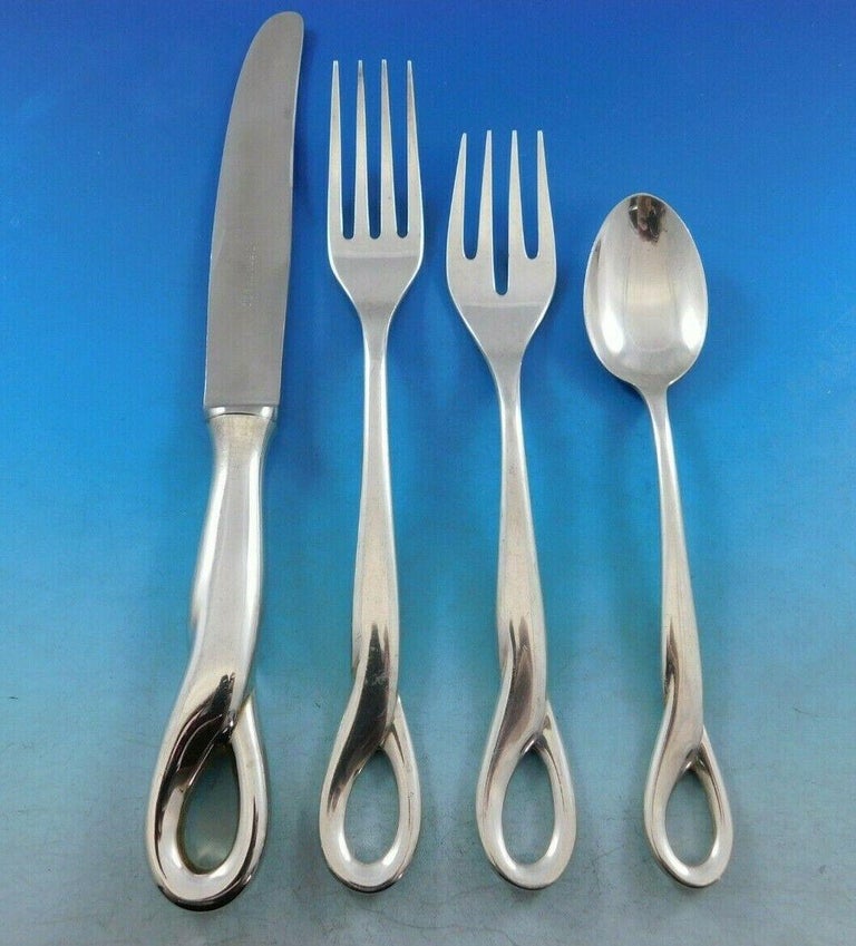 Padova by Tiffany and Co. Sterling Silver Flatware Set 12 Service 60 ...