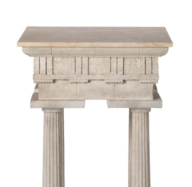 Paestum Bust Stand / Pedestal For Sale at 1stDibs