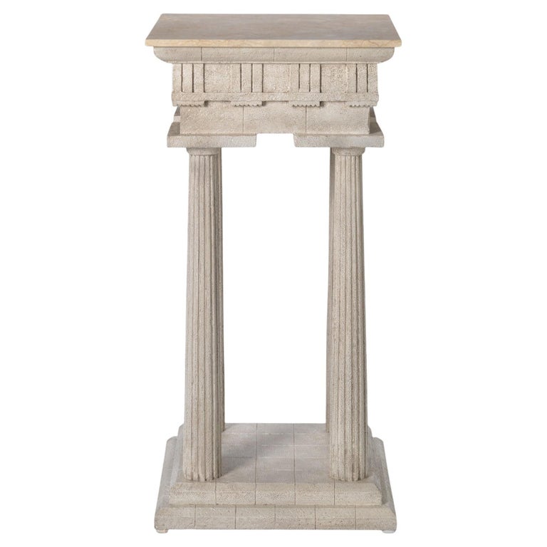 Paestum Bust Stand / Pedestal For Sale at 1stDibs