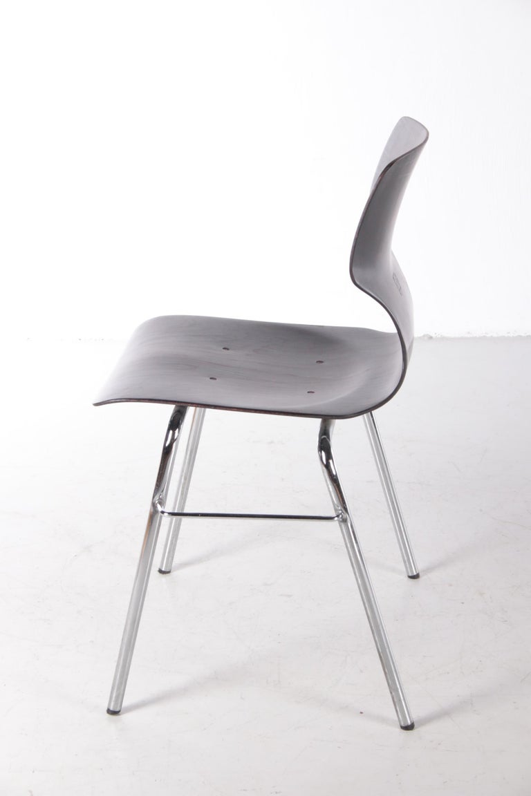 Pagholz Stacking Chair Kitchen Chair by Fpf Flototto, 1970, Germany For ...