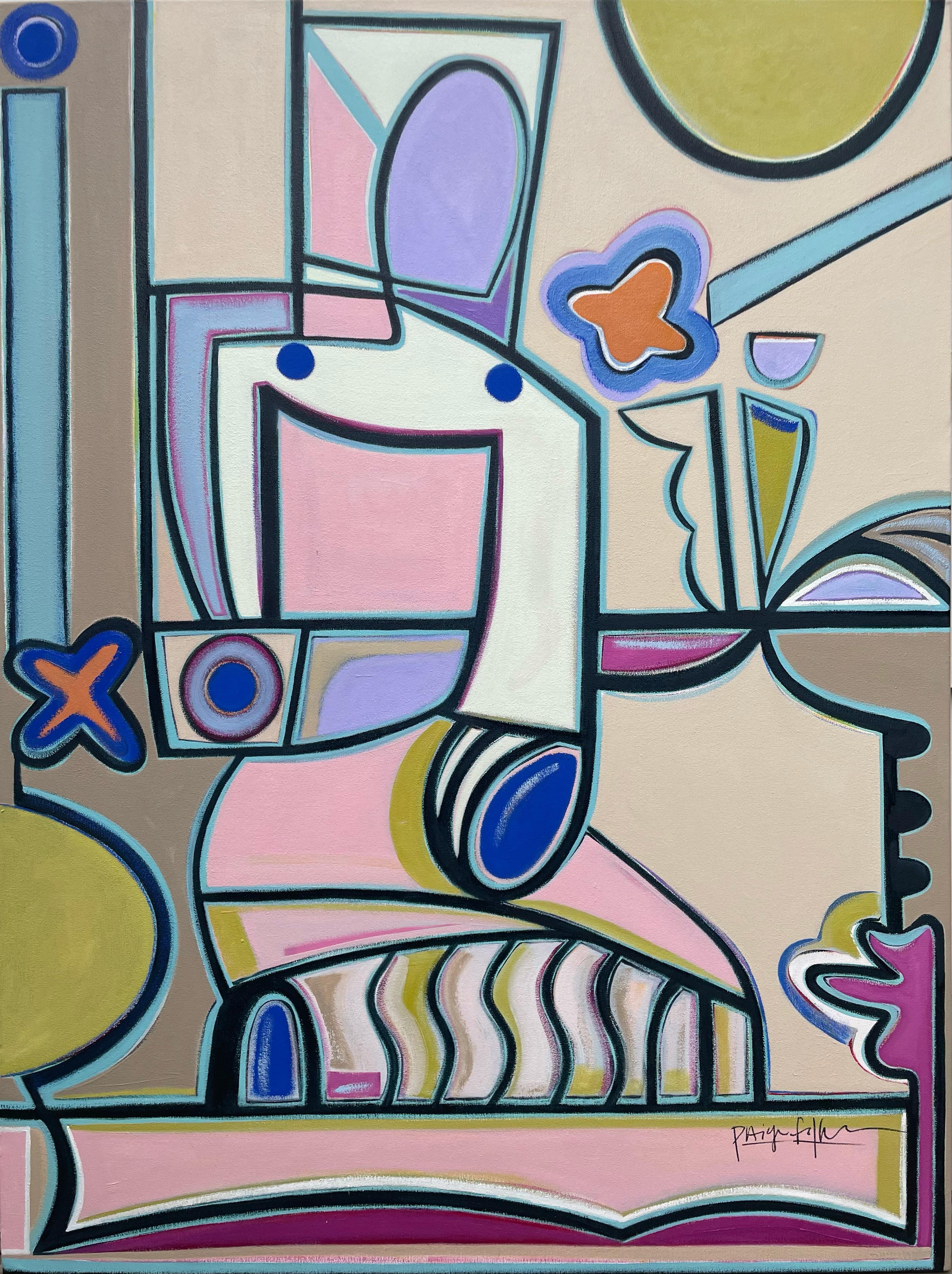 Paige Follmann - Wild Garden_2023_Paige Follmann_Oil/Acrylic/Canvas ...