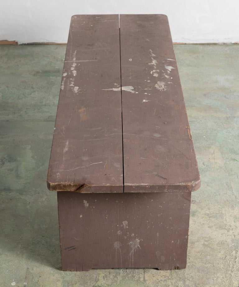 Painted Bucket Benches, America, circa 1930 For Sale at 1stDibs