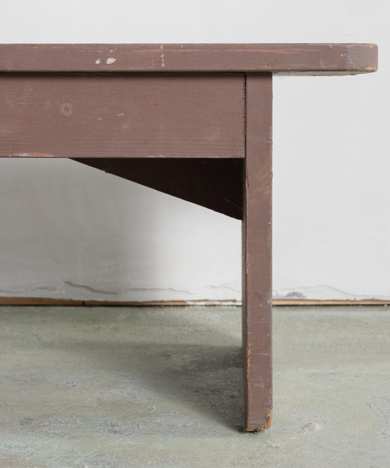 Painted Bucket Benches, America, circa 1930 For Sale at 1stDibs