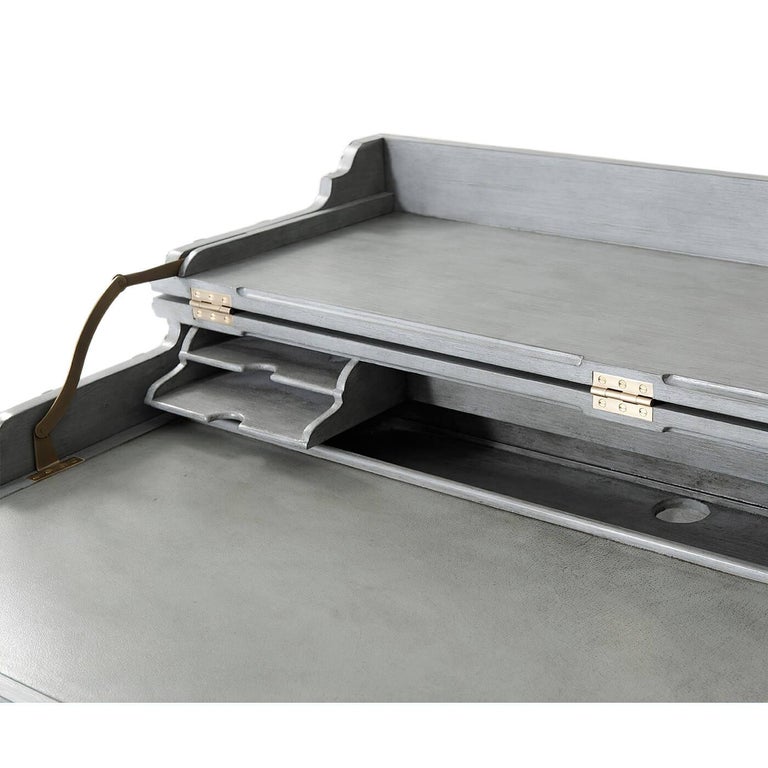 Painted Campaign Desk For Sale at 1stDibs