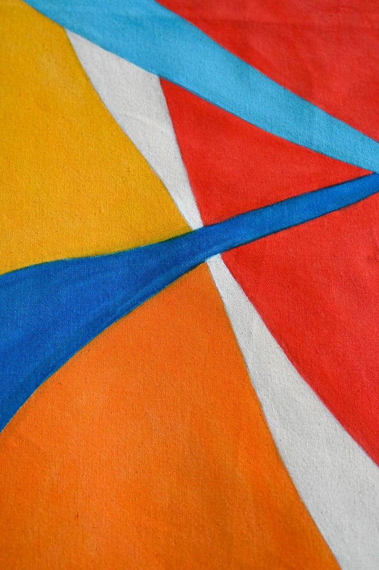 Painted Canvas Wall Hanging by Arizona/California Artist Jean Klafs ...