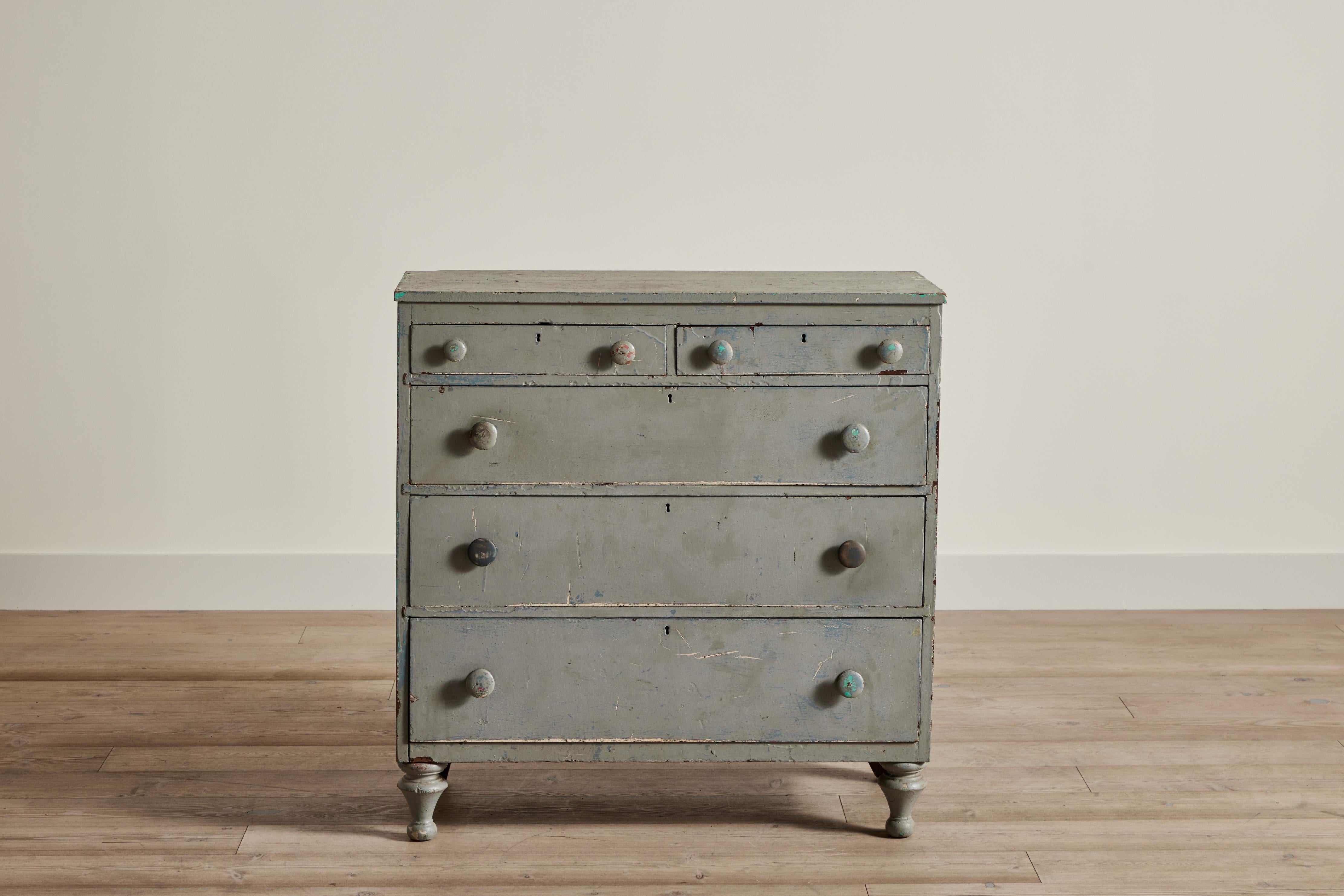 Painted Chest of Drawers at 1stDibs