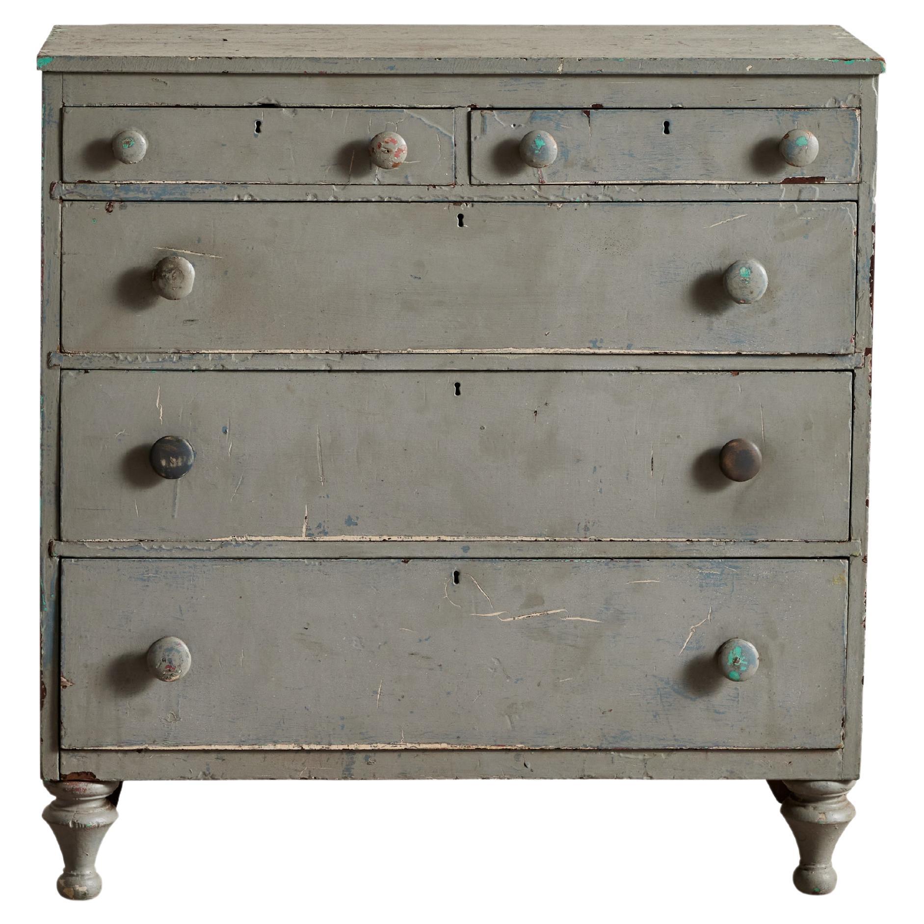 Painted Chest of Drawers at 1stDibs