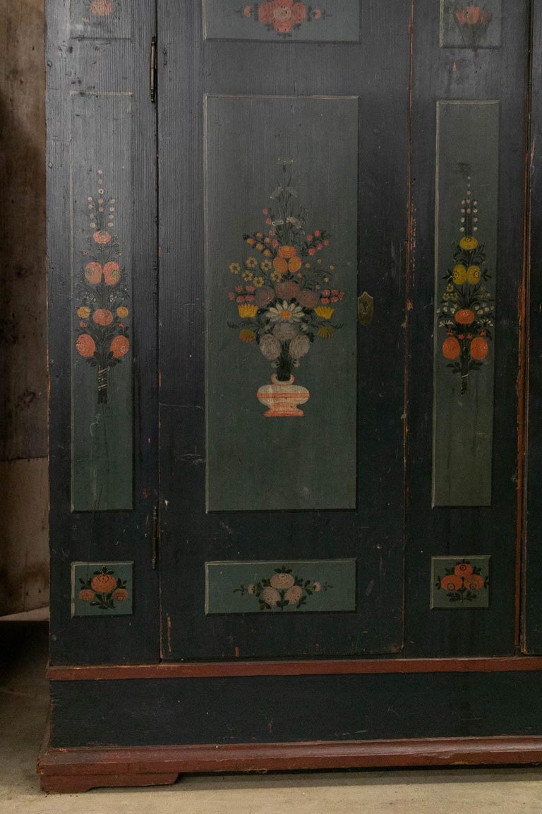 Painted European Armoire at 1stDibs