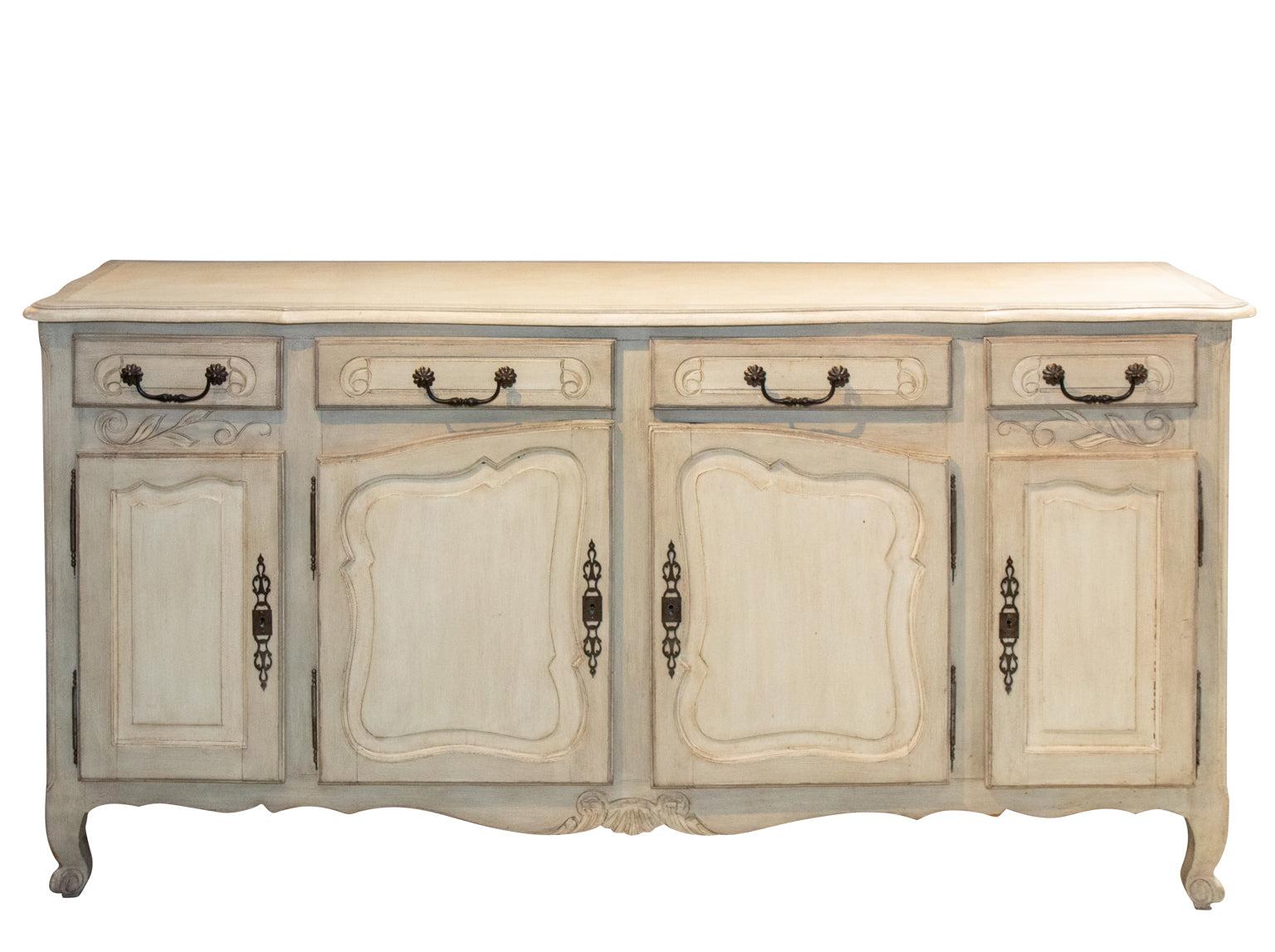 Painted French Style Sideboard For Sale at 1stDibs