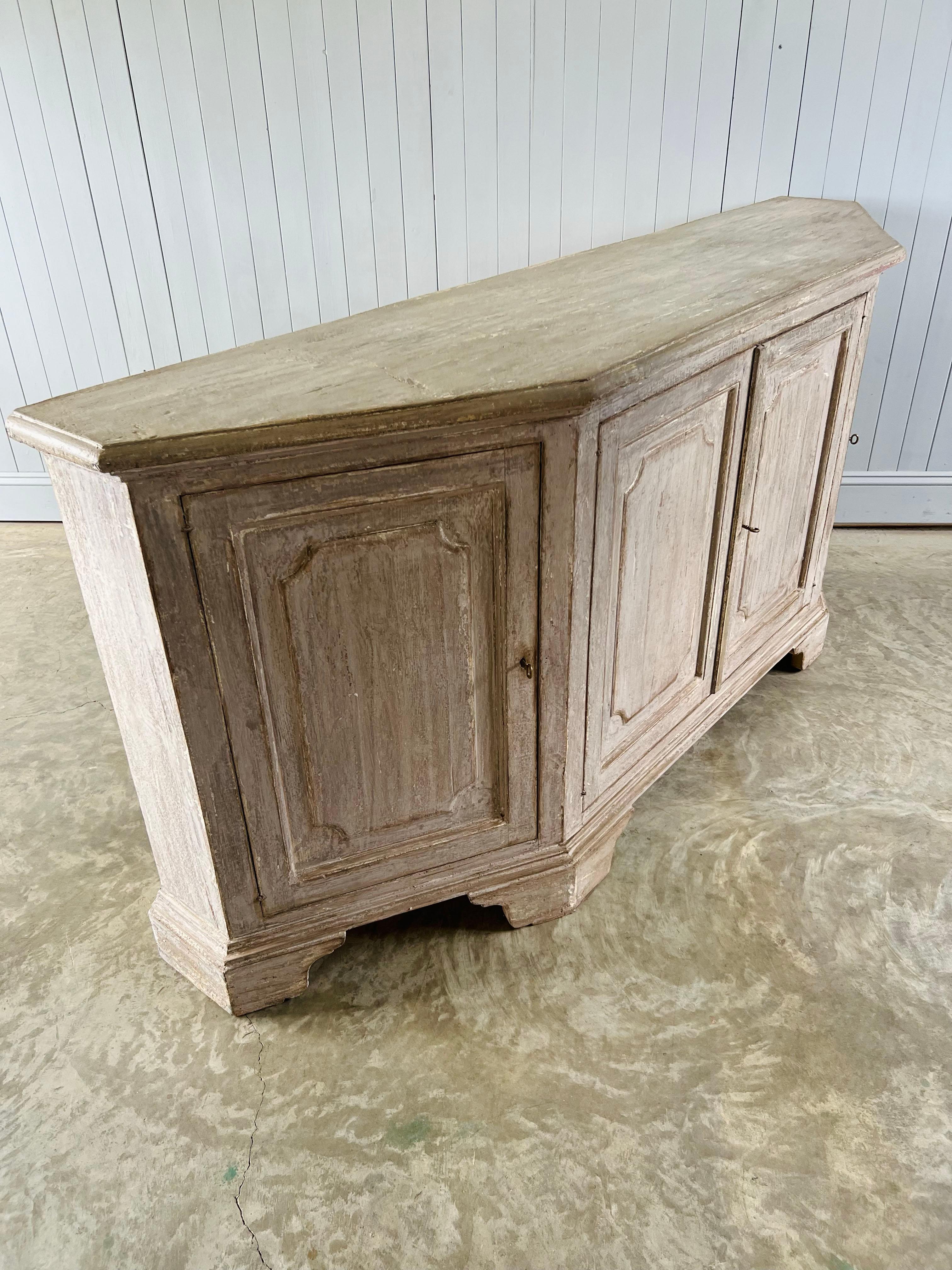 Painted Italian Sideboard For Sale at 1stDibs